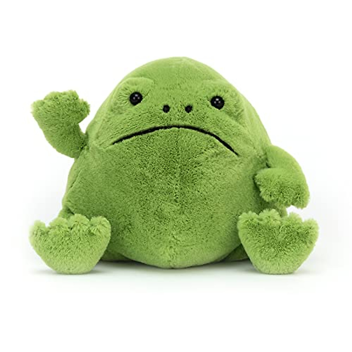 Jellycat Ricky Rain Frog Stuffed Animal, Medium 7 inches | Amphibian Plush Toy | Classic Children's Gift