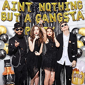 Aint Nothing But A Gangster Party Decorations 90s Party Decorations for Adults Cholo Party Decorations Homies Party Decorations Early 2000s Freaknik Lowrider Party Decorations Hip Hop Party Decoration