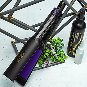 Hot Tools Pro Signature Steamstyler | Healthy-Looking Hair with Every Use (1-1/2 in), Black