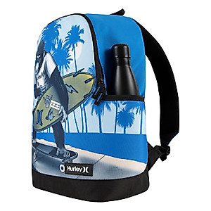 Hurley Unisex-Adults One and Only Backpack, Grey Camo Shark, Large