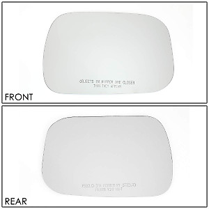 DNA MOTORING SMP-003-R Factory OE Style Right/Passenger Side Door Rear View Mirror Glass Lens [Compatible with 92-94 Blazer / 88-98 C1500-3500/88-00 C2500 C3500 / 95-00 Tahoe / 92-99 Yukon]