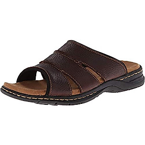 Dr. Scholl's Shoes mens Gordon sandal, Brown, 10 US