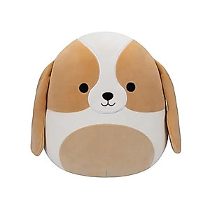 Squishmallows 8'' Adela The Basset Hound, Brown and White