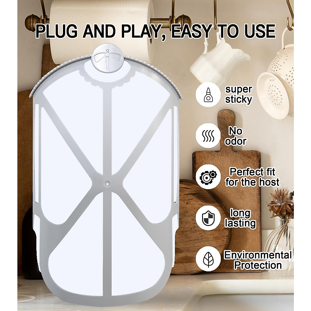 24 Pack Refill Cartridge Compatible with Zevo Flying Insect Trap Refill, Works with M364 M364A and Max