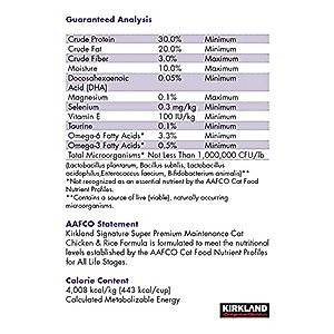 Kirkland Signature Super Premium Maintenance Cat Food