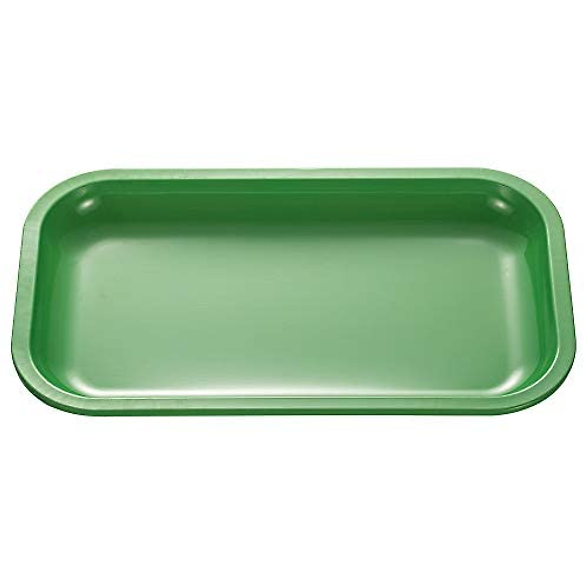 NERANENA Metal Tray 10.6" x 6.3" (Green - Medium Size)