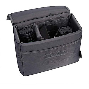 S-ZONE Water Resistant DSLR SLR Camera Insert Bag Inner Case Bag(Medium)
