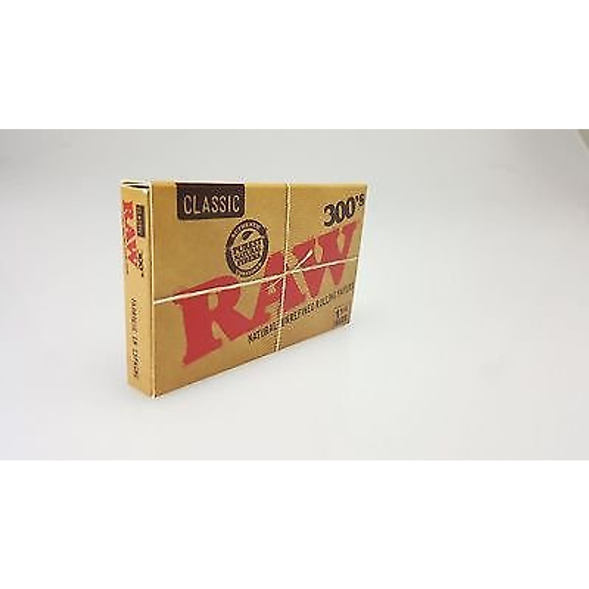 RAW 300 Classic 1.25 1 1/4 Size Rolling Papers, 300 Count (Pack of 1)