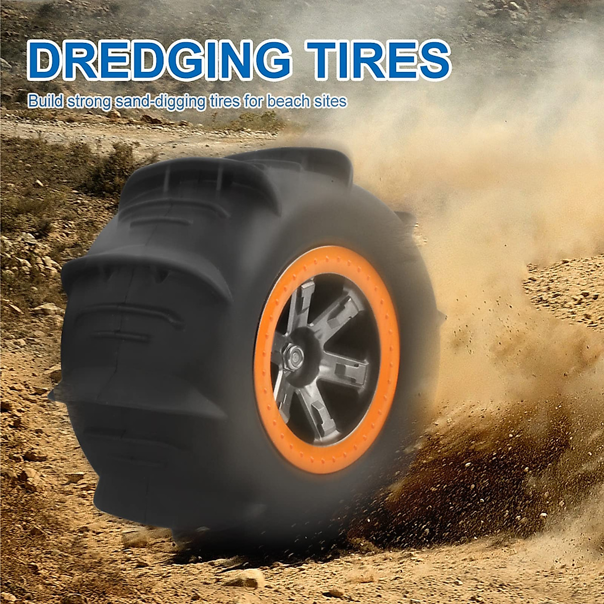 EVTSCAN 1/12 Scale Remote Control Car - 2.4GHZ 4WD Off Road RC Truck, High Speed RC Rock Crawler, Remote Control Off Road Truck for Adults & Kids (Three Batteries)