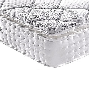 Vesgantti 10 Inch Multilayer Hybrid Twin Mattress - Multiple Sizes & Styles Available, Ergonomic Design with Memory Foam and Pocket Spring/Medium Plush Feel