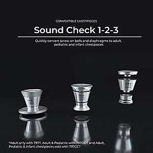 MDF Mermaid Kaleidoscope ProCardial Cardiology Stethoscope, Limited Edition Mprints, Lightweight Titanium, Adult, Dual Head, Mermaid Tube, Kaleidoscope Chestpiece-Headset, MDF797TMMKL