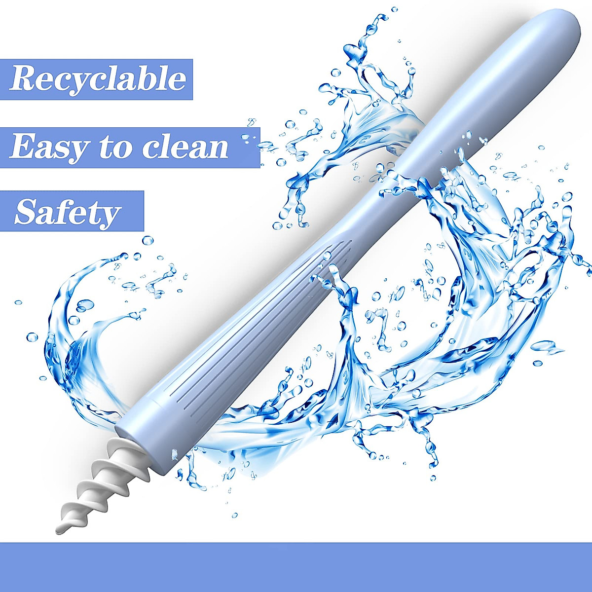 3 in 1 Ear Wax Removal Tool, 2024 Q-Grips Ear Wax Remover Reusable and Washable Replacement Soft Silicone Tips for Deep Cleaner Earwax, Ear Wax Removal Kit Contains 3 Types of Ear Cleaner Tools