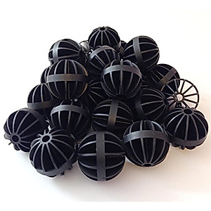 Aquascape BioBalls Biological Filter Media for Fish Pond,Waterfall and Garden, Contractor Pack, 1000-Pieces | 56014 Black