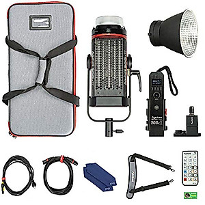 Aputure COB 300D II Led Video Light,Aputure 300d ii LED Photographic Lighting V-Mount CRI97+ TLCI97+ 55000lux@0.5M 5500k Sidus Link App Control 8 Built-in Lighting Effects 2.4G 100m Control