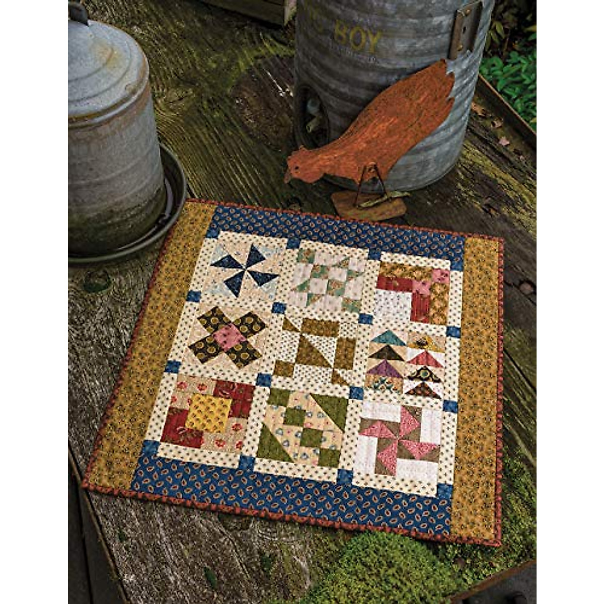 Schoolgirl Sampler: 72 Simple 4" Blocks and 7 Charming Quilts