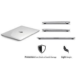 GVTECH Case for MacBook Air 13 inch Crystal Clear Case A1369 A1466, Plastic Hard Shell & Keyboard Cover & Screen Protector for with MacBook Air 13 (2010-2017) (A1369/A1466)