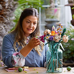 LEGO® Icons Flower Bouquet 10280 Building Kit; A Unique Flower Bouquet Gift and Creative Project for Adults