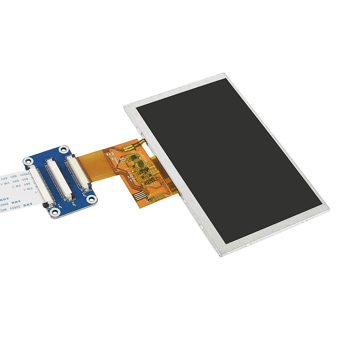 waveshare 5 inch LCD IPS Display 800x480 Resolution Screen for Raspberry Pi 3 B+/3 B/3 A+/2 B/Zero/Zero W/Zero WH, DPI Interface, no Touch, Supports Raspbian, Ubuntu, OSMC