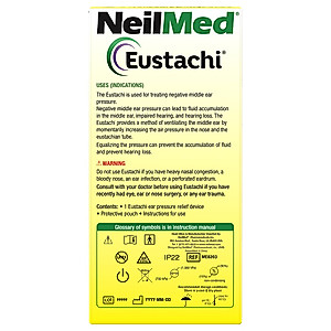 NeilMed Eustachi-Eustachian Tube Exercise-Pop Blocked Ears Safely. Helps Relieve Ear Pressure