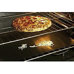 ALL PARTS ETC. Oven Liners for Bottom of Oven, Large Non Stick Cooking & Baking Oven Liner Reusable Teflon Dishwasher Safe Baking Spill Mat, Oven Mat for Bottom of Oven (2 Pack)