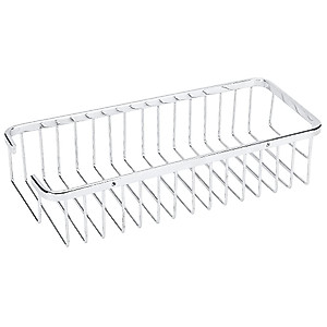 Bathroom Shelf Organizer, Stainless Steel Wall Mounted Holder Storage Basket Shelf, Shower Caddy Storage Kitchen Rack for Bathroom Kitchen (30CM)