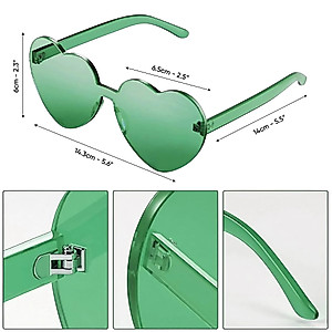 Funcredible Green Cowboy Hat and Glasses - Fluffy Cowgirl Hat with Star for Girls - Leprechaun Hat with Feathers - Leprechaun Costume - Halloween Accessories for Women