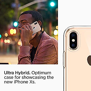 Spigen Ultra Hybrid Designed for iPhone Xs Case (2018) / Designed for iPhone X Case (2017) - Crystal Clear