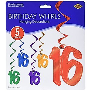 16 Whirls (asstd colors) (5/Pkg)