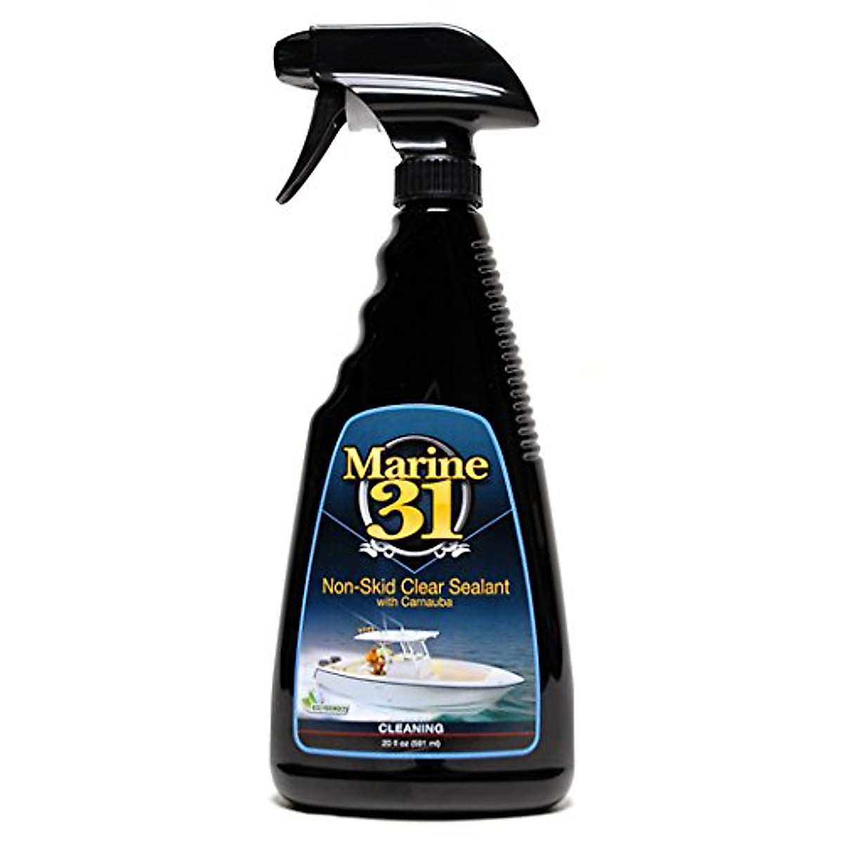 Marine 31 Non-Skid Clear Sealant with Carnauba - 20 Oz. Spray Bottle - Marine & Boat Non-Skid Clear Sealant with Carnauba
