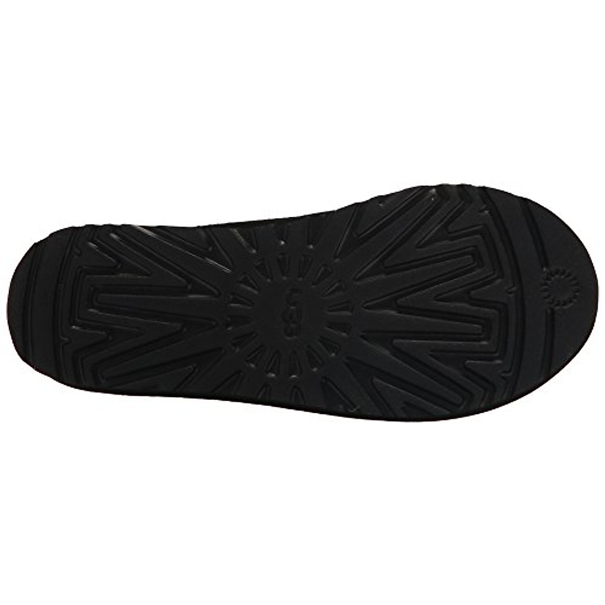 UGG Australia Men's Tasman Black Suede Slippers - 10 D(M) US