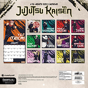 2023 Jujutsu Kaisen Wall Calendar