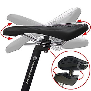 Teyssor Bicycle Seat Post 25.4/27.2/28.6/30.9/31.6mm Bike Seatpost 400mm Adjustable for MTB BMX Road Bike Mountain Bikes