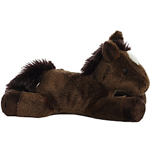 Aurora® Adorable Mini Flopsie™ Chestnut™ Stuffed Animal - Playful Ease - Timeless Companions - Brown 8 Inches