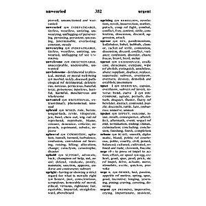 Merriam-Webster's Pocket Thesaurus, Newest Edition, (Flexi Paperback) (Pocket Reference Library)