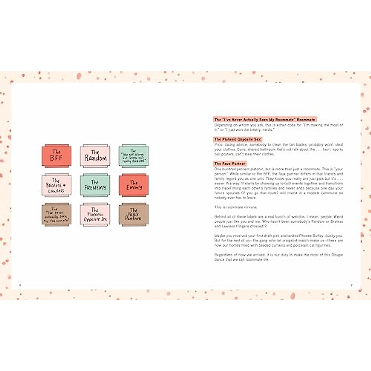 The Roommate Book: Sharing Lives and Slapping Fives