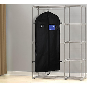 Simple Houseware 60-Inch Heavy Duty Garment Bag For Suits, Tuxedos, Dresses, Coats