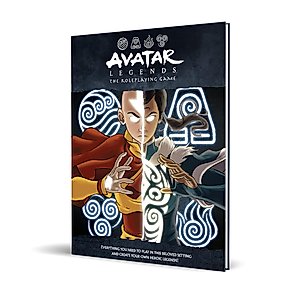 Magpie Games Avatar Legends The Roleplaying Game: Core Book - Hardcore RPG Book, Rated Everyone, 3-6 Players, 2-4 Hour Run Time