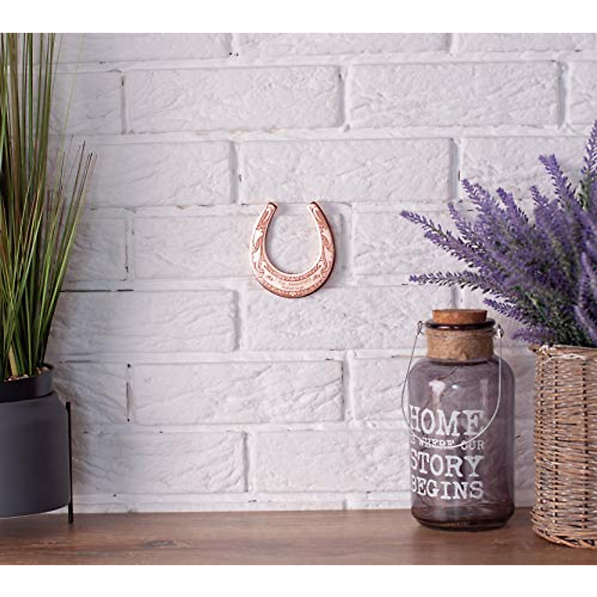 Copper Horseshoe - 7 Year Anniversary Gifts For Him, Copper Gifts For 7th Anniversary, 7 Year Anniversary Gifts For Her, 7th Anniversary Gifts For Him