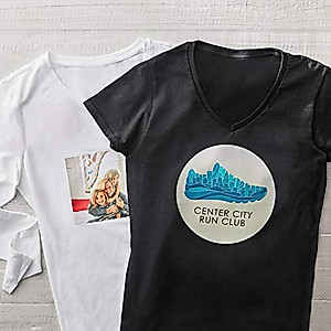 Pen+Gear Fabric TRANSFERS Paper 8.5" x 11" 15-Sheets for Inkjet Printers White & Dark