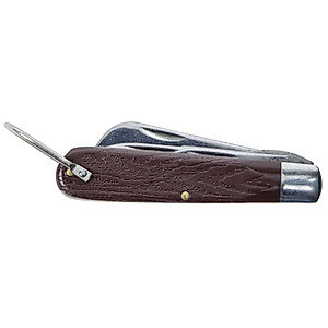 Klein Tools 1550-6 3 Blade Pocket Knife with Screwdriver