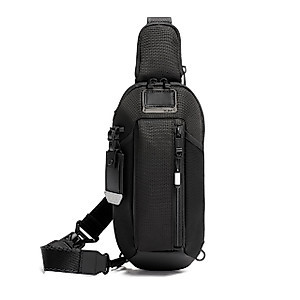 TUMI Men's Esports Pro Sling Bag, Black, One Size