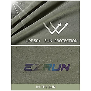 EZRUN Men's Hiking Cargo Shorts Quick Dry Golf Outdoor Work Tactical Shorts with Multi Pocket for Fishing Travel