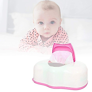 Activane Baby Wipes Dispenser Reusable Baby Wipes Case Sealed Wipes Moist Keeping Wet Wipes Holder Case Sealing Wet Tissue Box