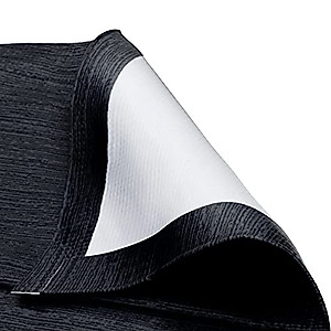 RecPro RV Awning Fabric Replacement | Universal Fit | 8-22ft Sizes | Heat Sealed Vinyl (15' - Actual Width 14' 1", Charcoal Fade)