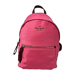 Kate Spade New York Chelsea Medium Nylon Backpack, Deep Dahlia (WKR00556-651)