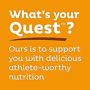 Quest Nutrition Crispy Chocolate Peanut Butter Hero Protein Bar, 18g Protein, 1g Sugar, 3g Net Carb, Gluten Free Protein Snack, Keto Friendly, 12 Count