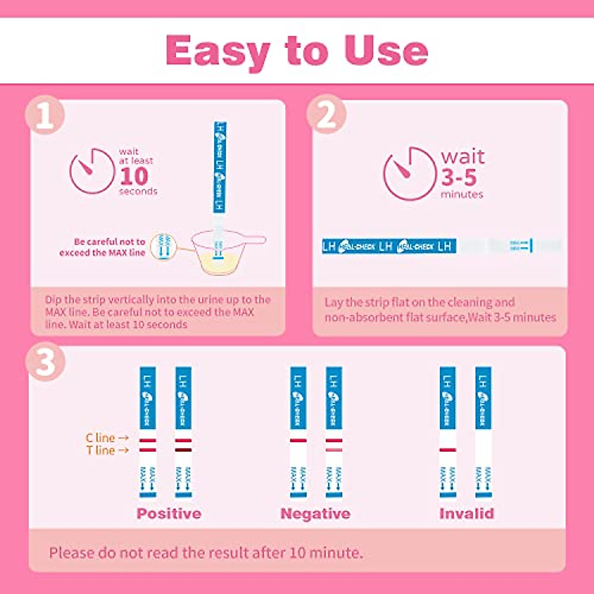 Ovulation Test Strips, HEAL-CHECK Ovulation Kits for Women, Bulk Ovulation Tests with Urine Cup, Extra-Wide 5mm LH Strips, Accurate Individually Wrapped Fertility Tests at Home,Pruebas de Ovulacion 25