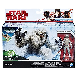 Star Wars E1689 SW E5 Wampa and Luke Hoth Action Figure