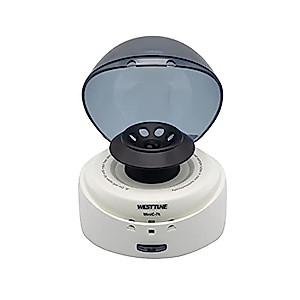 WEST TUNE Mini Centrifuge Machine 7000rpm Lab Benchtop Centrifuge Palm Microcentrifuge with Low Noise 2 Rotors for 0.2/0.5/1.5/2ml Centrifuge Tubes and PCR Strips