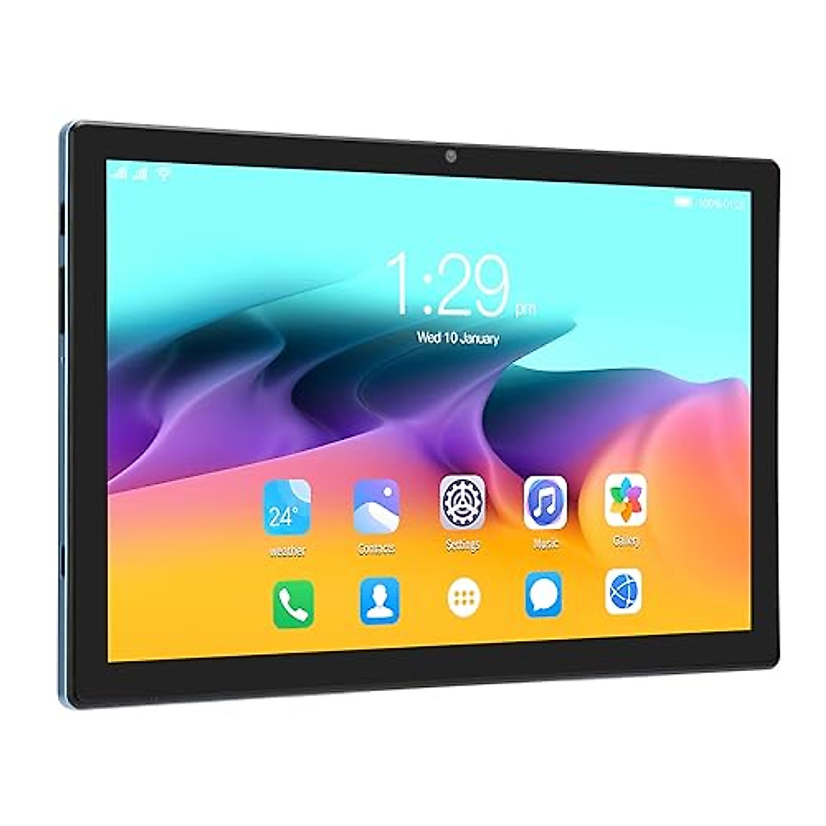 BOLORAMO Tablet Computer, 8GB 128GB Tab M10 10.1 Inch Tablet 3200x1440 Octa Core 8MP 13MP 8800mAh for Work (Blue)